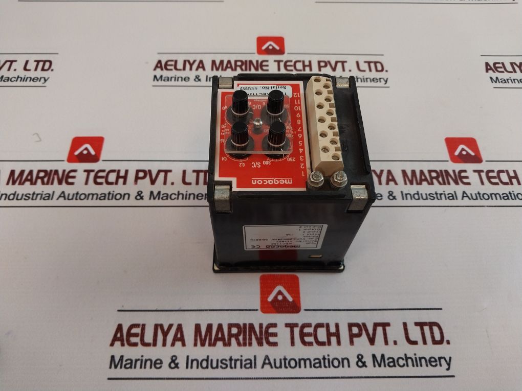 Megacon Kec115A 3 Phase Short Circuit Guard Meter 200/240V 50/60Hz ...