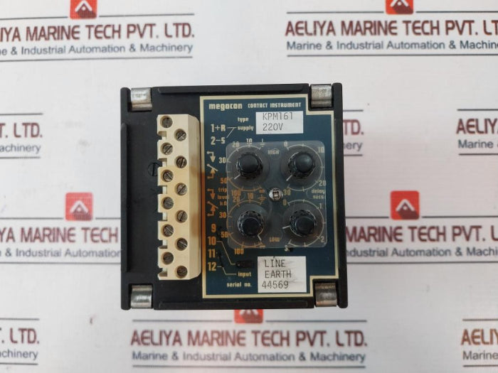 Megacon Kpm161 Earth Fault Guard 220V – Aeliya Marine
