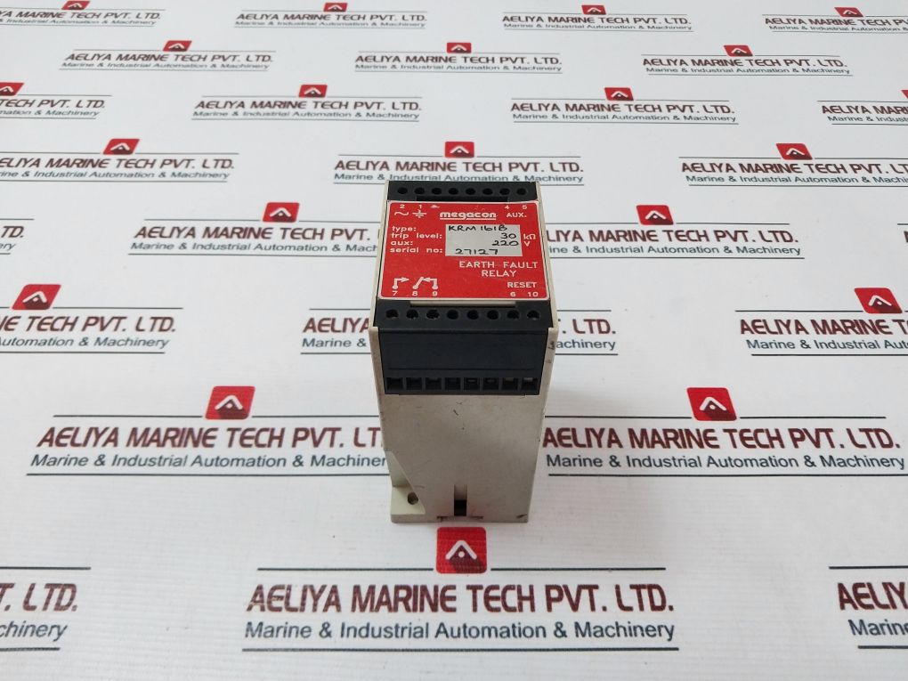 Megacon Krm161B Earth Fault Relay 220V – Aeliya Marine