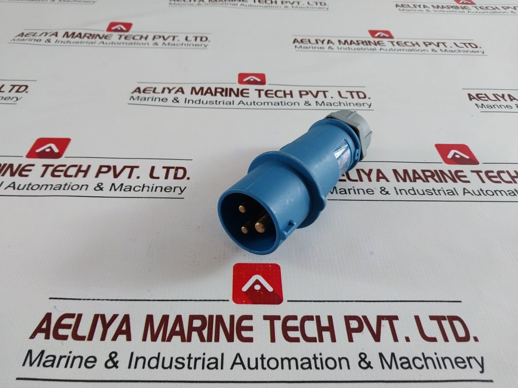 Mennekes 248 Industrial Plug 16A-6H/ 200-250V Ip44 – Aeliya Marine