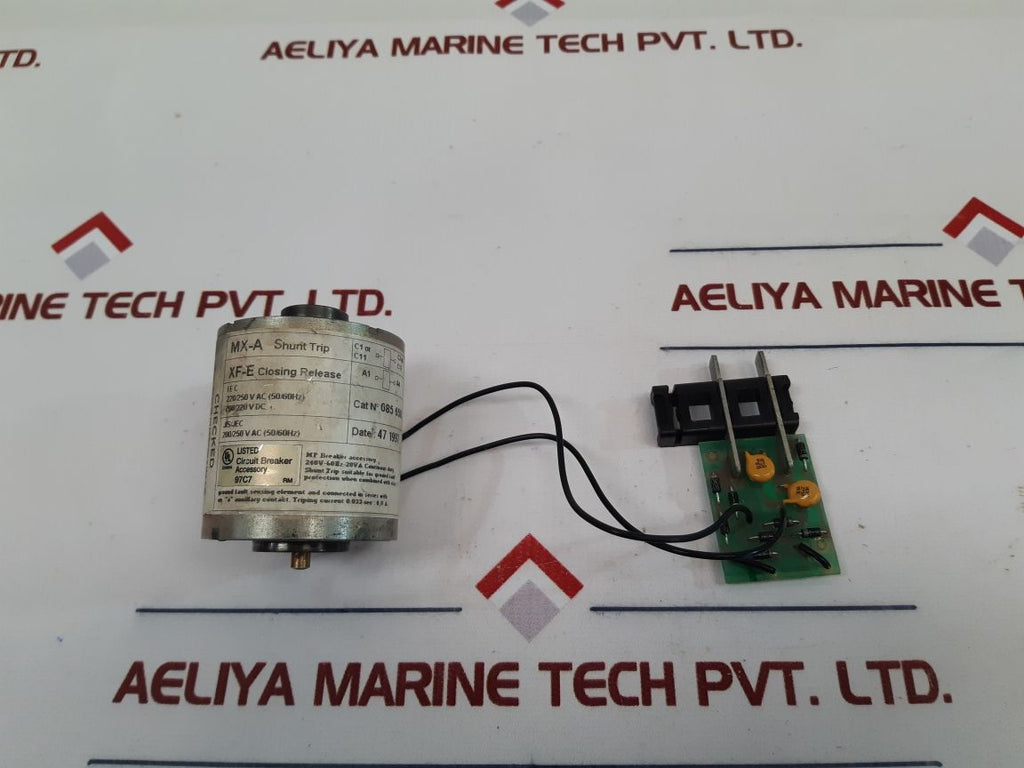 Merlin Gerin 685 658 Mx-a Shunt Trip Xf-e Closing Release Circuit Brak – Aeliya Marine