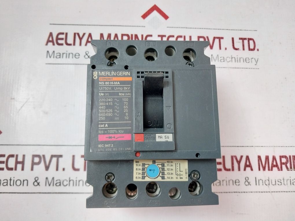 Merlin Gerin Ns80H-ma Circuit Breaker – Aeliya Marine