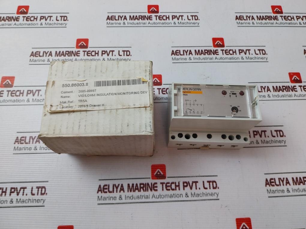 Merlin Gerin Tr5A Insulation Monitoring Device 24Vdc – Aeliya Marine
