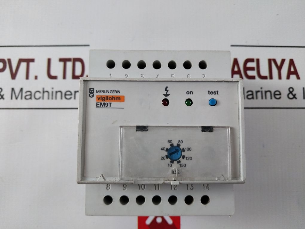 Merlin Gerin Vigilohm Em9T Insulation Monitor – Aeliya Marine