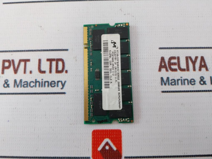 Micron Mt16Vddf6464Hg-335G2 Computer Ram Memory Pc2700S-2533-1-z ...