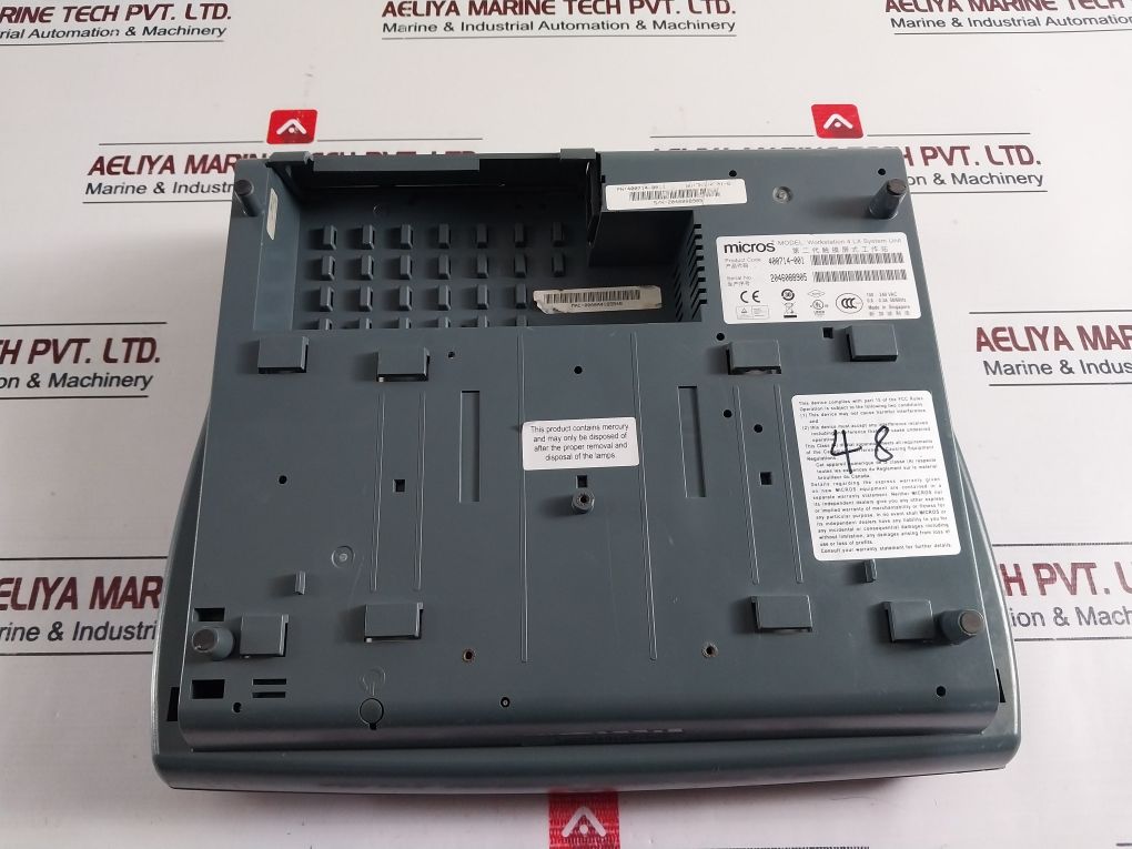 Micros 400714-001 Touchscreen Terminal Workstation 4Lx System Unit (No ...