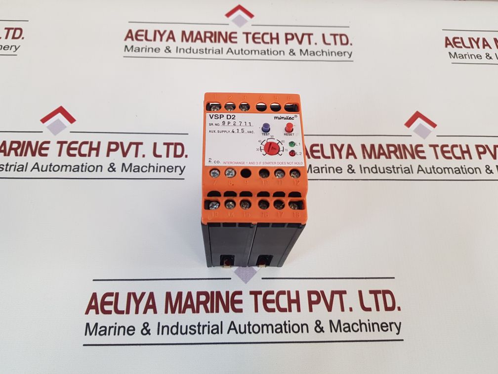 Minilec Vsp D2 Phase Failure Relay – Aeliya Marine