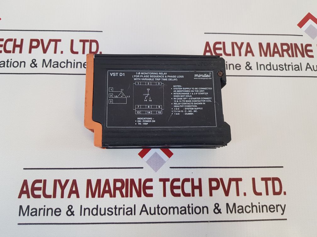 Minilec Vst D1 Monitoring Relay – Aeliya Marine