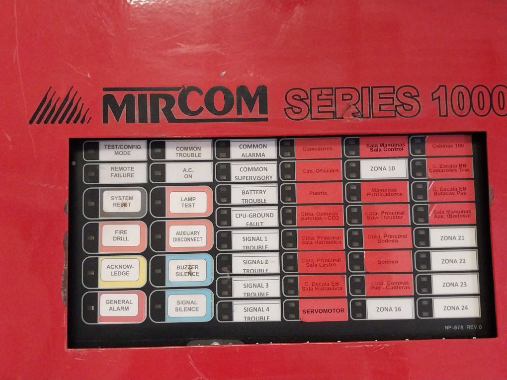 Mircom Fa-1000 Fire Alarm Control Panel – Aeliya Marine
