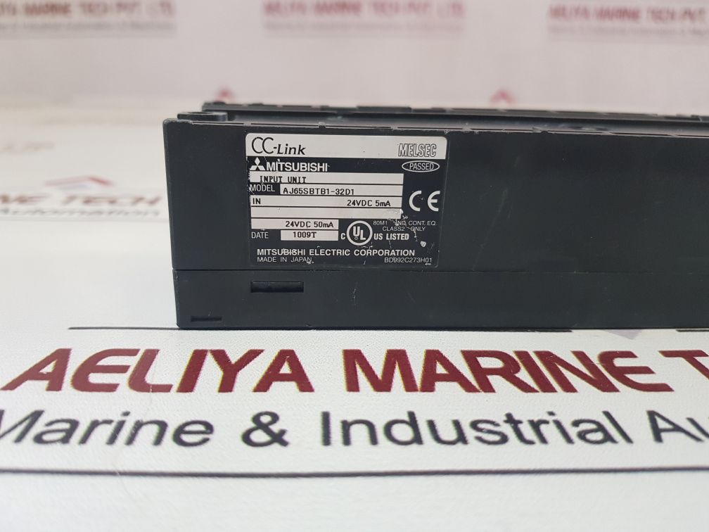 Mitsubishi Aj65Sbtb1-32D1 Cc-link Input Unit 24Vdc,50Ma – Aeliya Marine