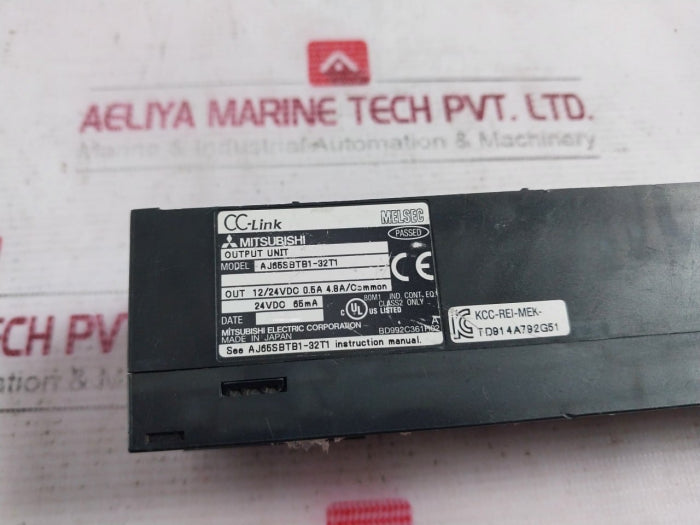 Mitsubishi Electric Aj65Sbtb1-32T1 Melsec Cc-link Output Unit 24Vdc 65 ...