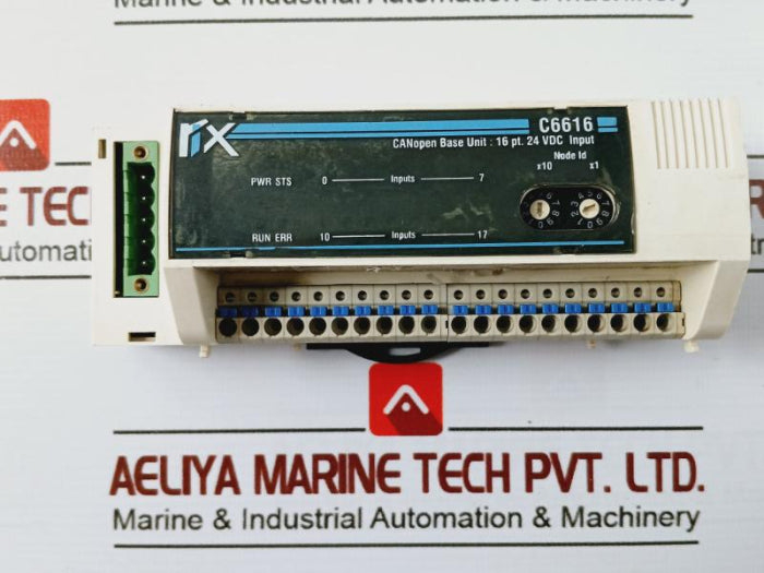 Mitsubishi Electric C6616 Rix Canopen Base Unit 16Pt 24Vdc – Aeliya Marine