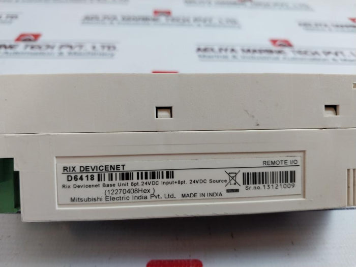 Mitsubishi Electric D6418 Remote I/O Devicenet Base Unit – Aeliya Marine