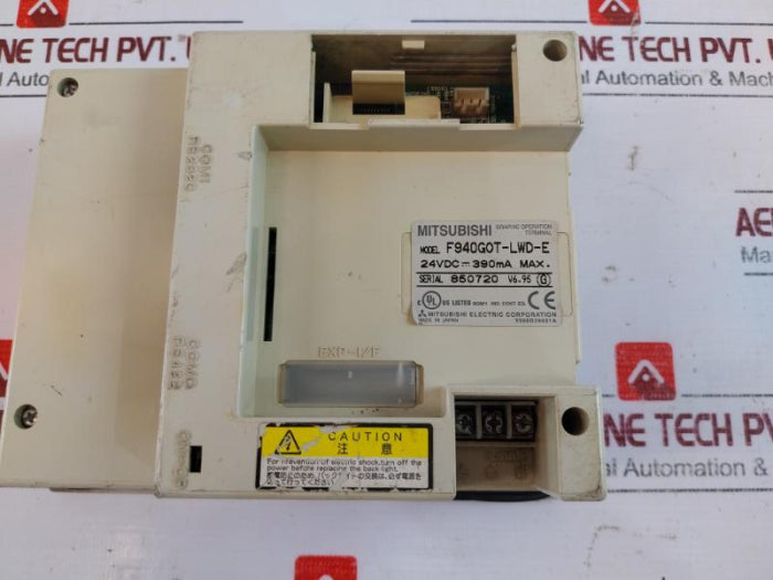 Mitsubishi Electric F940Got-lwd-e Graphic Operation Terminal 24Vdc ...