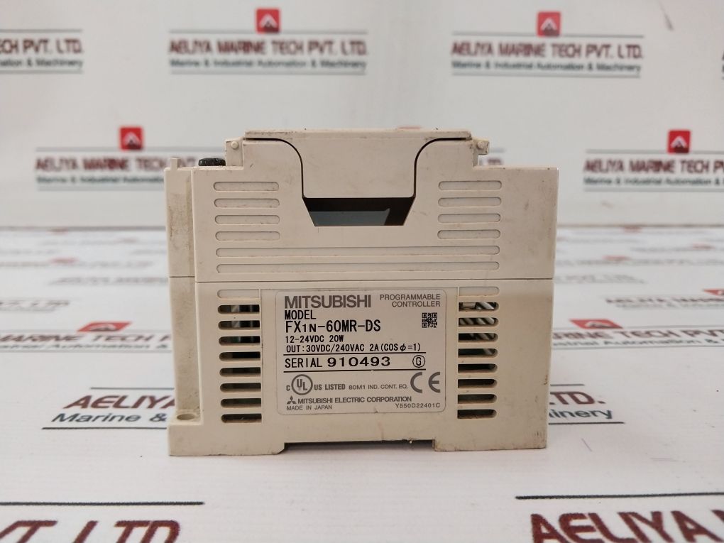 Mitsubishi Electric Fx1N-60Mr-ds Programmable Controller 2A 12-24Vdc 2 ...