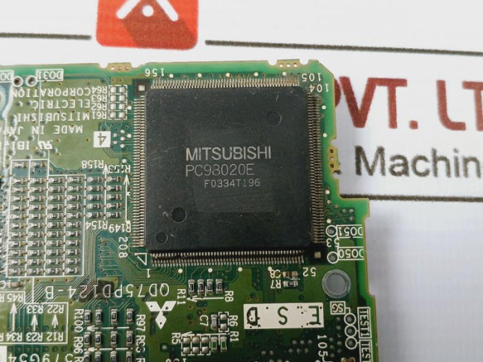 Mitsubishi Electric Qd75P4-b Melsec-q Series Plc Pcb Card Bd627A579H04 ...