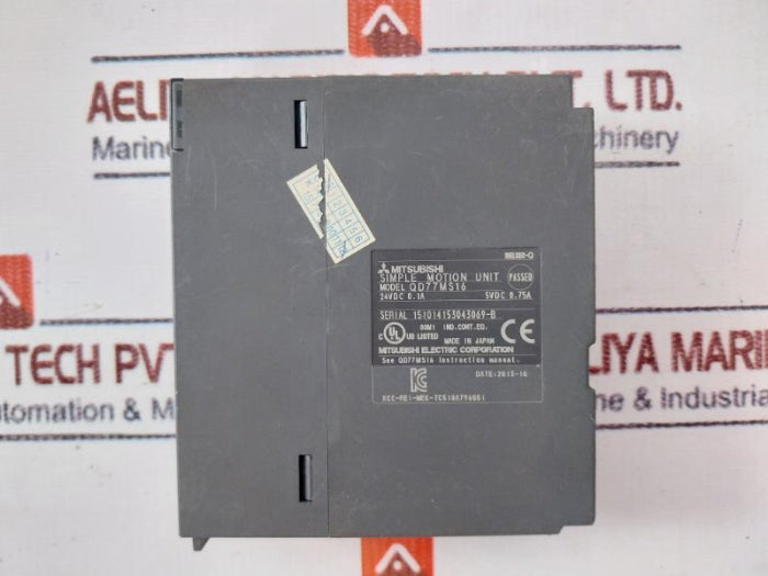 Mitsubishi Electric Melsec-q Qd77Ms16 Simple Motion Module 24Vdc 0.1A ...