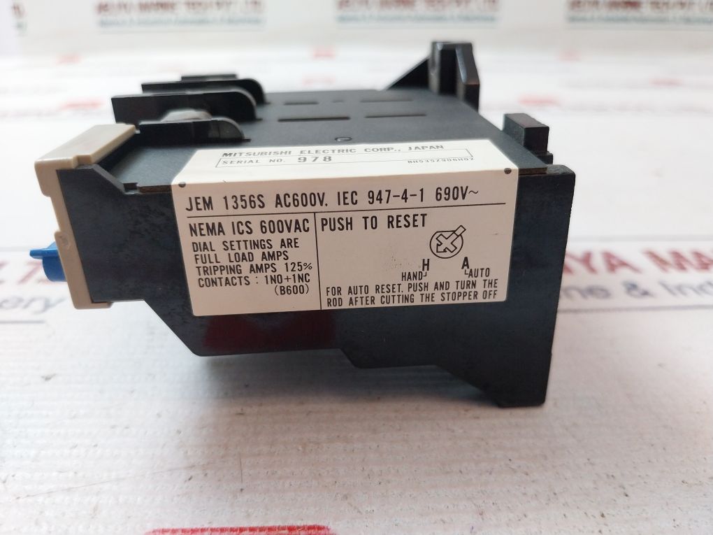 Mitsubishi Electric Th-k60 Thermal Overload Relay 42A – Aeliya Marine