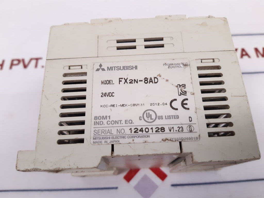 Mitsubishi Fx2N-8Ad Programmable Controller 24Vdc – Aeliya Marine