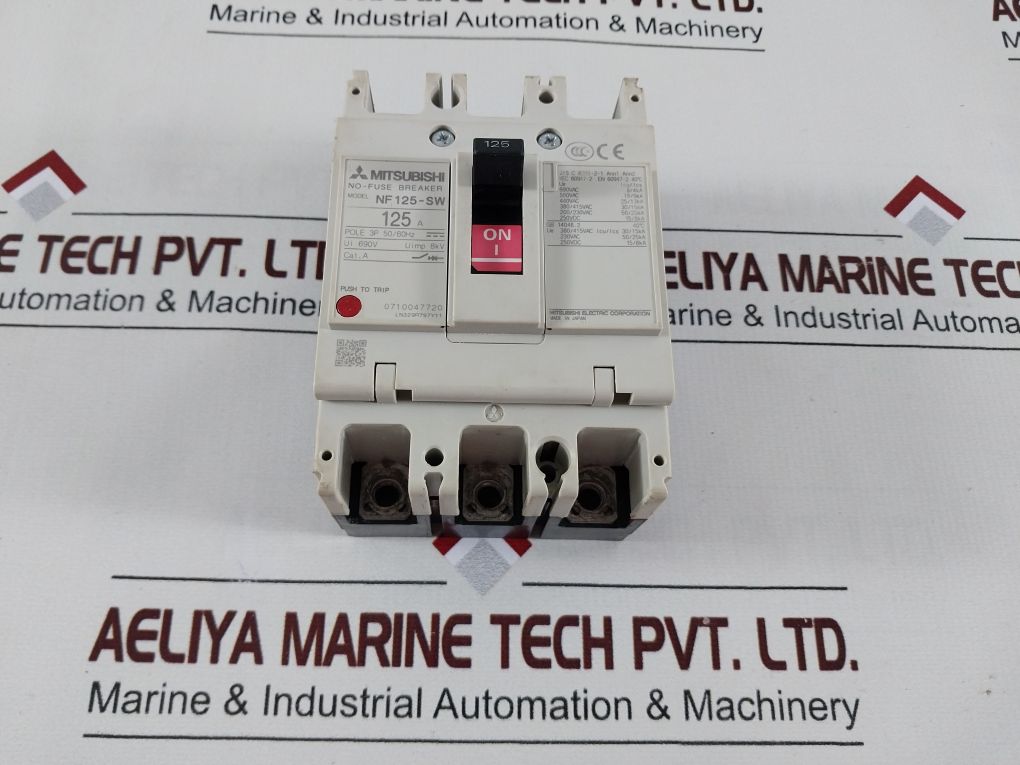 Mitsubishi Nf125-sw 3-pole Circuit Breaker 125A – Aeliya Marine