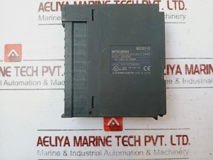Mitsubishi Q64Da Melsec-q D/A Converter Module -10-10V/020Ma – Aeliya ...