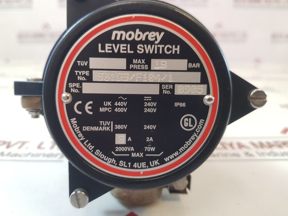 Mobrey S01Db/F104/1 Float Level Switch – Aeliya Marine
