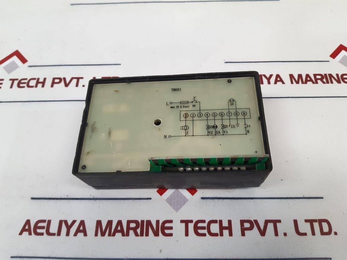 Modena Machinery Tm-681-a Flame Controller – Aeliya Marine