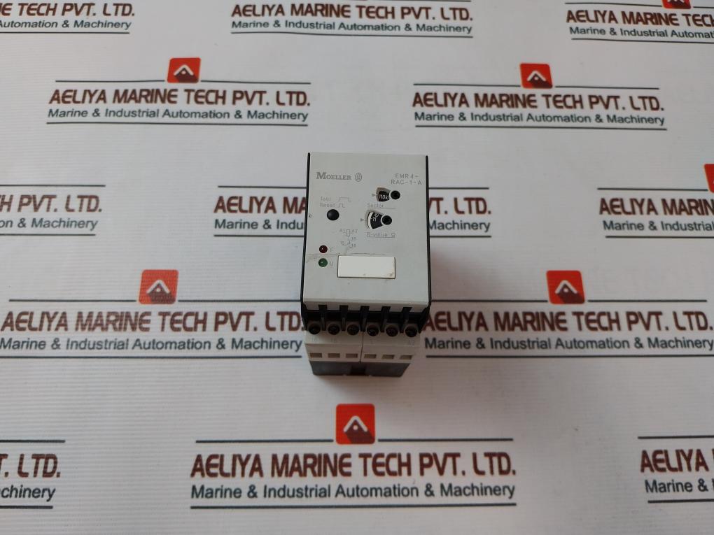 Moeller Emr4-rac-1-a Earth-leakage Monitoring Relay 415V 50/60Hz ...