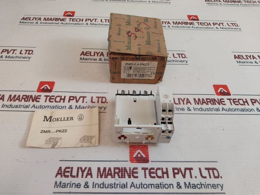 Moeller Zmr-2,4-pkz2 Motor Protective Trip Block With Overload Relay F ...