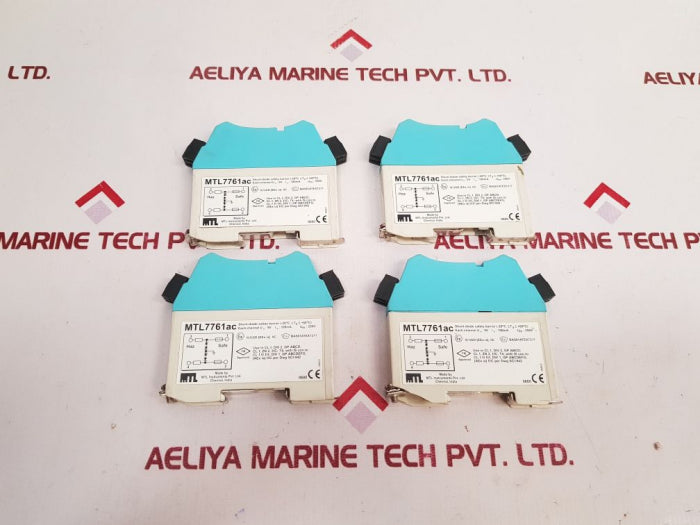 Mtl Instruments Mtl7761Ac Shunt-diode Safety Barrier (-20°C Ta +60°C ...