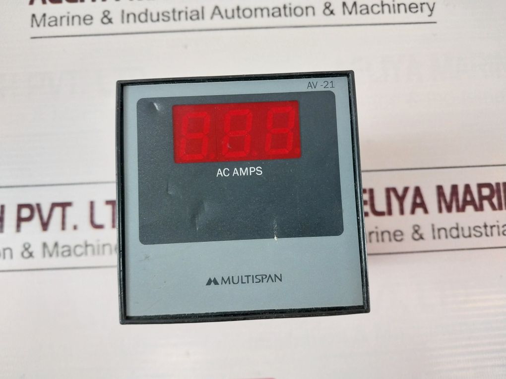 Multispan Av-21 Panel Meter 230V Ac – Aeliya Marine