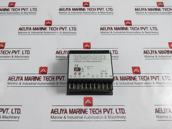 Multispan Av 14 Single Phase Ampere Meter 230V Ac 50Hz 4Va – Aeliya Marine