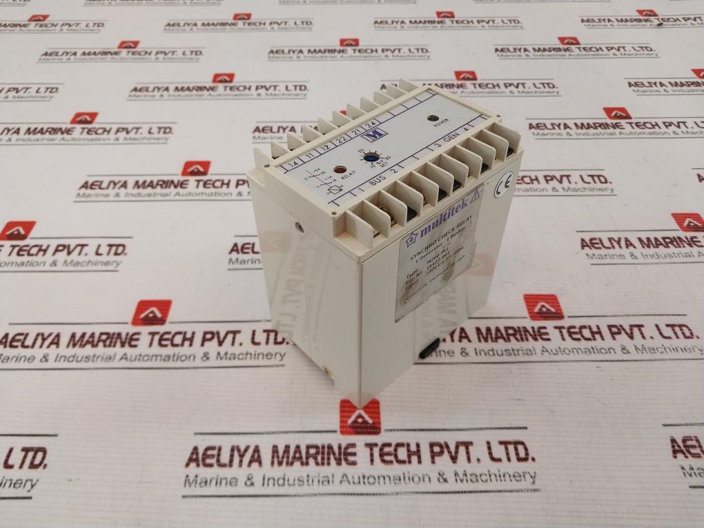 Multitek M200-pll Synchro Check Relay 230V L-l 50/60Hz – Aeliya Marine