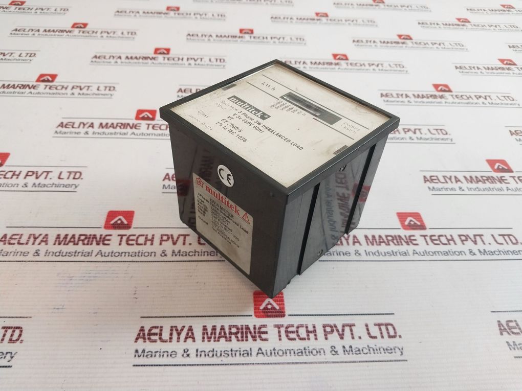 Multitek M600-wm4 3 Phase 3 Wire Unbalanced Load Kw.H Meter D1014 ...