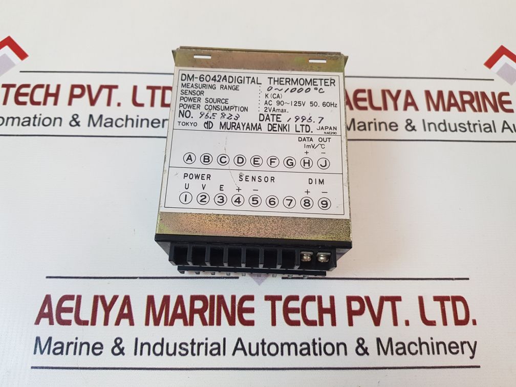 Murayama Denki Dm-6042A Digital Thermometer – Aeliya Marine Tech Pvt. Ltd.