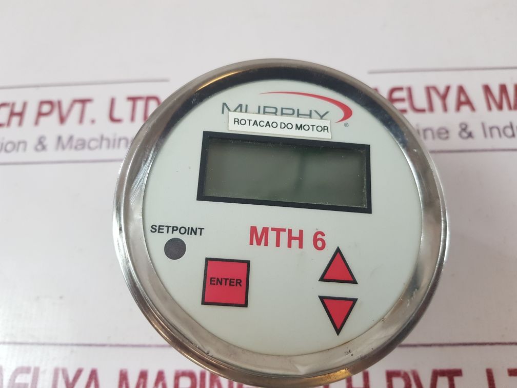 Murphy Mth 6 Digital Tachometer And Hourmeter 8-40 V Dc – Aeliya Marine