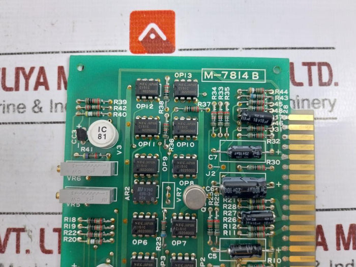 Musasino M-7814B Printed Circuit Board 741100-0002 – Aeliya Marine