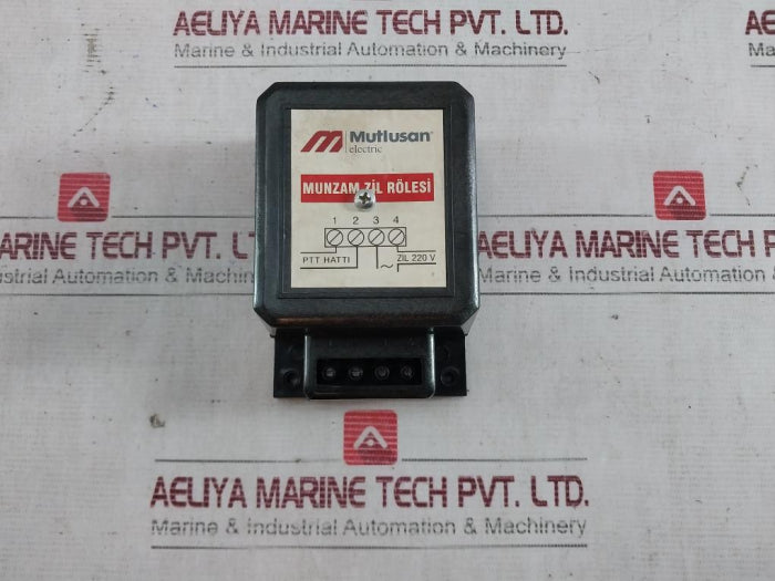 Mutlusan Electric Additional Bell Relay 220V – Aeliya Marine