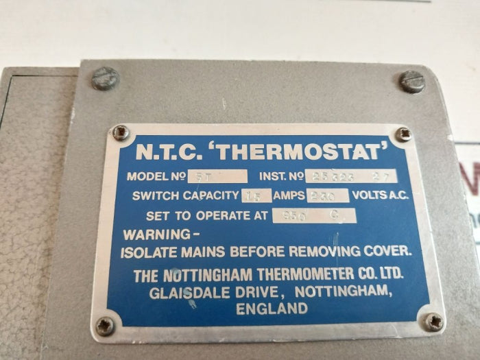 N.T.C. St Thermostat – Aeliya Marine