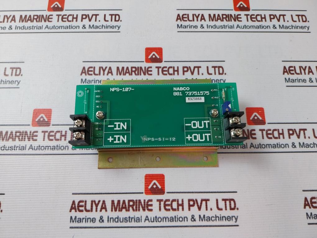 Nabco Nps-si-12 Printed Circuit Board 24V – Aeliya Marine
