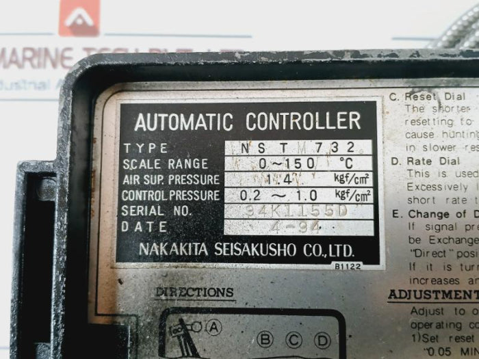 Nakakita Seisakusho Nstm732 Temperature Transmitter B1122 165-mm 5 Met ...
