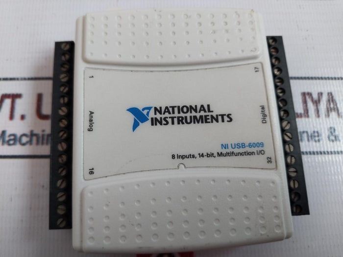 National Instruments Ni Usb-6009 Data Acquisition Card Module 191039D ...