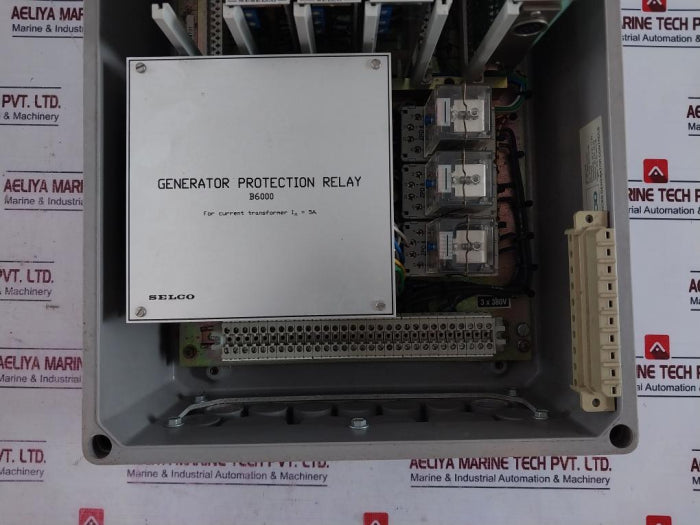 Neselco B6000 Generator Protection Relay 3 X 380VÂ – Aeliya Marine
