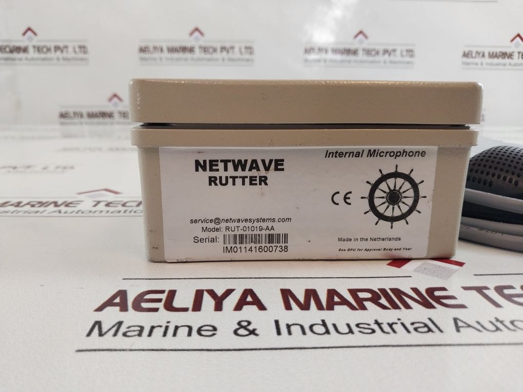 Netwave Rut-01019-aa VDR Mic & Buzzer - Clear Audio – Aeliya Marine