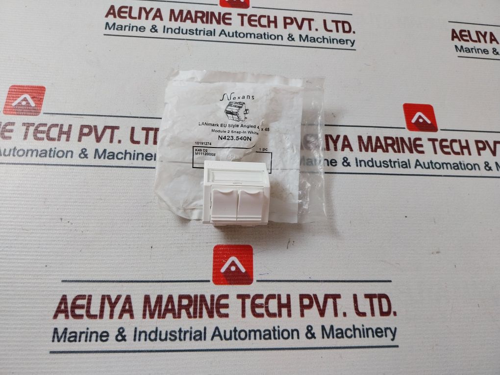 Nexans N423.540N Module 2 Snap-in White – Aeliya Marine