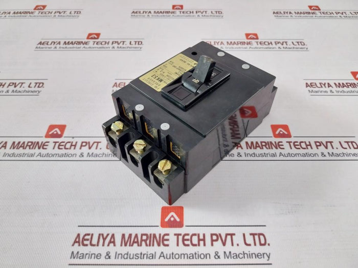 Nikko Electric Mk53 Fm Circuit Breaker 41-11605 Ac220V 3.5A 50A Ac460V ...