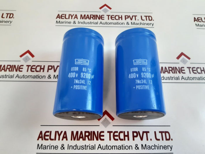 Nippon 7Nc34L Capacitor 400V 9200 µF – Aeliya Marine