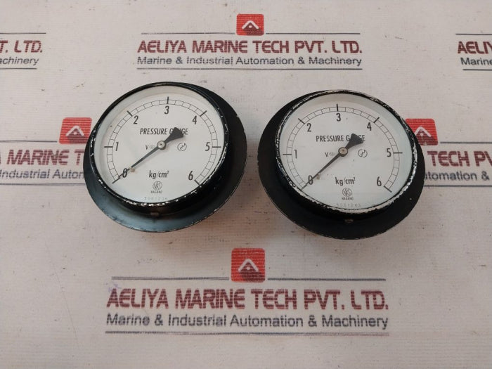 Nks 0-6 Kg/Cm2 Pressure Gauge – Aeliya Marine