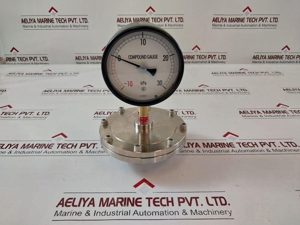 Nks Be10-131 X 30 Kpa Compound Gauge – Aeliya Marine