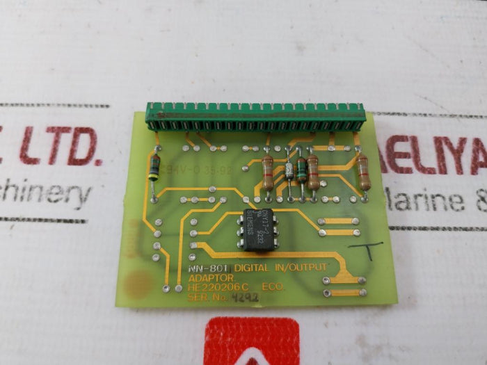 Norcontrol Nn-801.1 Digital In/Output Adaptor Pcb 94V-0 – Aeliya Marine